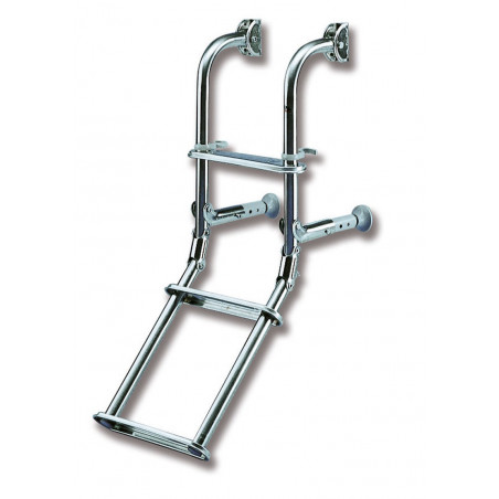 TREM FOLDING LADDER TAU STAINLESS STEEL MODEL